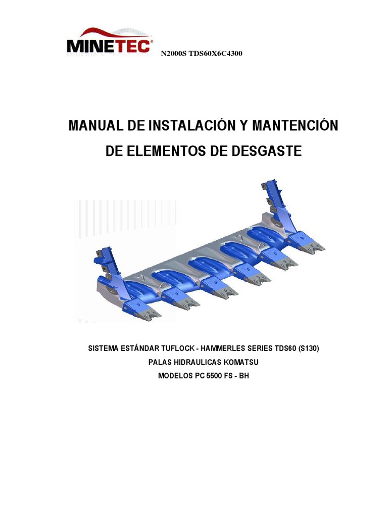 Manual de Instalación y Mantención GET CQMS Razer Palas Hidráulicas ...