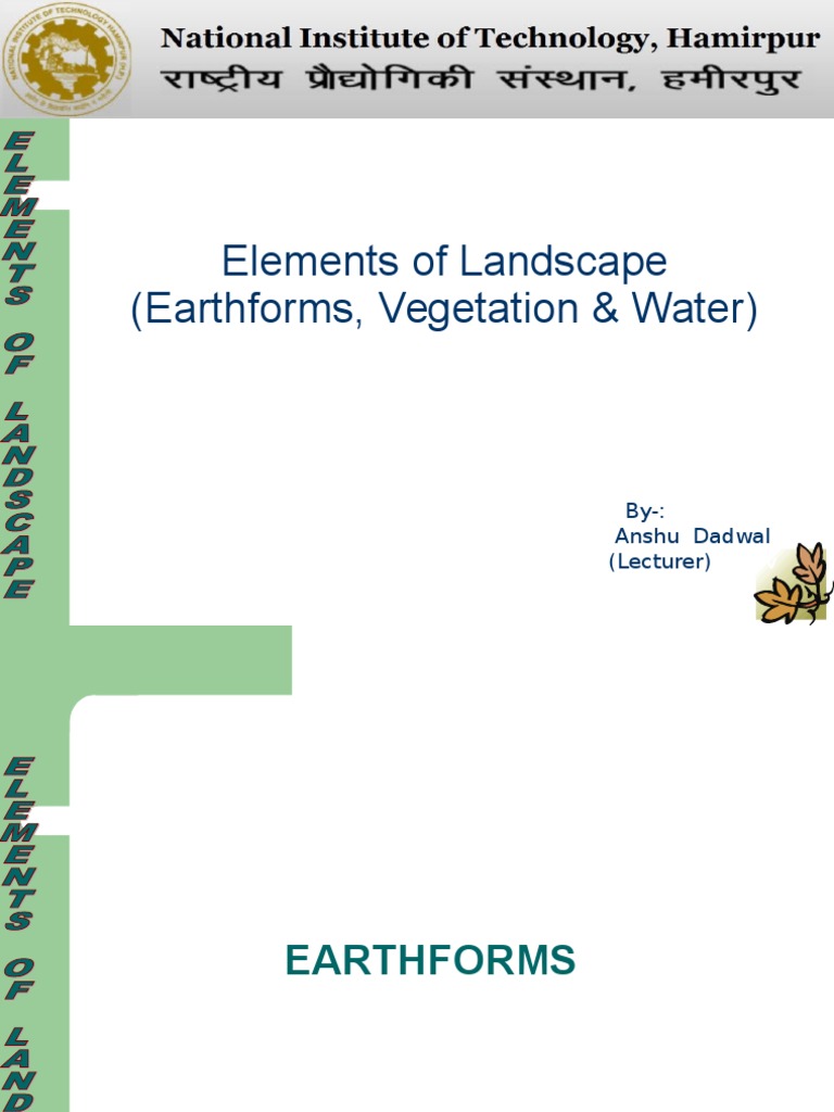 Landscape - Earthforms & Plants | PDF | Valley | Plants