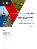 USIT Logging Tool: Cement Evaluation | PDF | Casing (Borehole) | Gases
