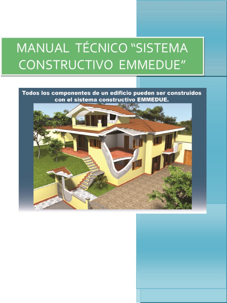 Sistema Constructivo Emmedue | PDF | Acero | Fundación (Ingeniería)