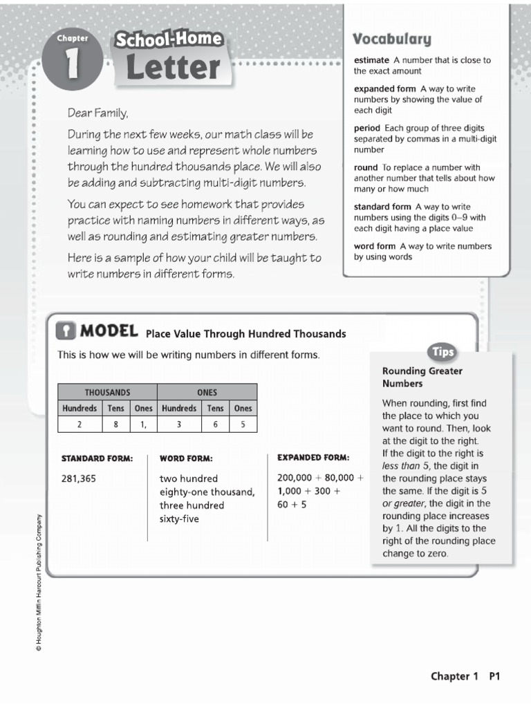Go Math Practice Book CH 1 | PDF