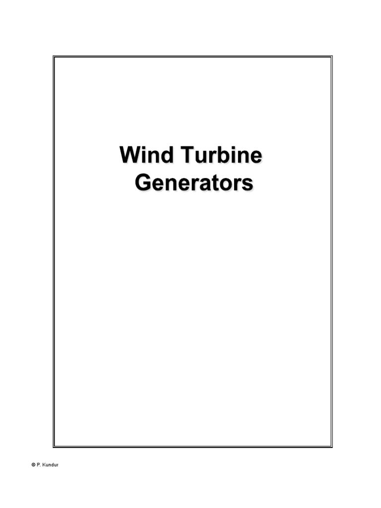 10 Wind Turbine Generators | PDF | Wind Power | Electric Generator