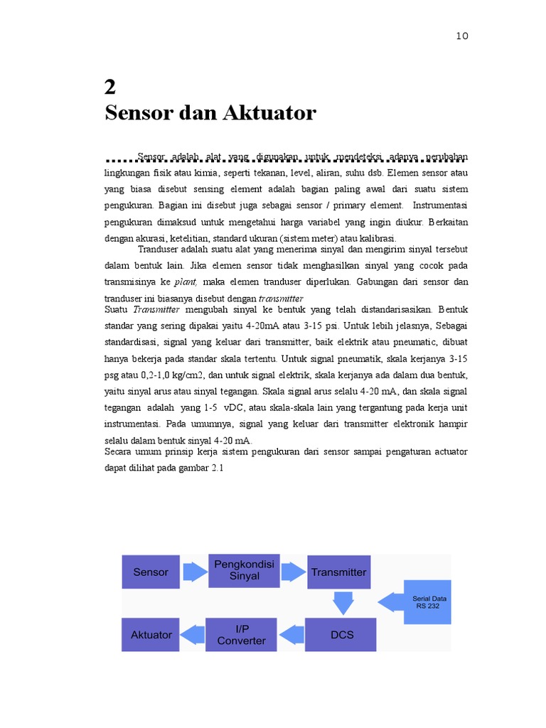 Sensor Dan Aktuator | PDF