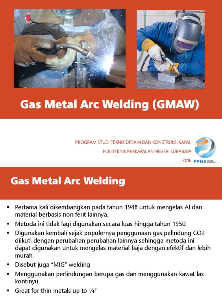 Pengelasan GMAW PDF | PDF