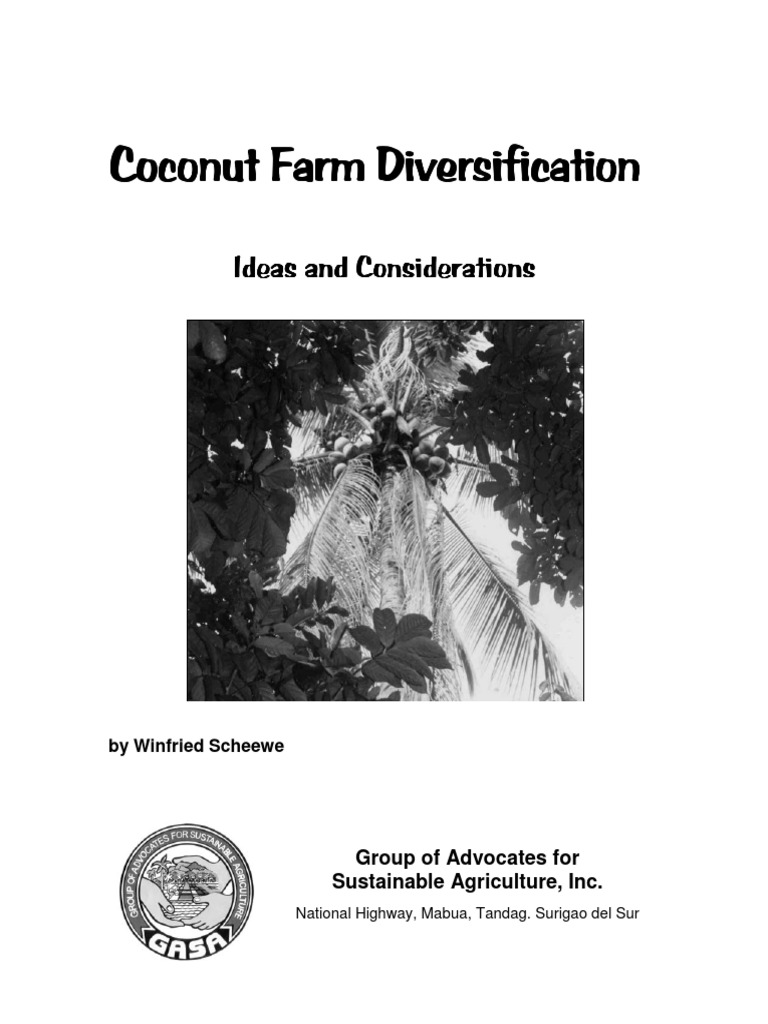 Coconut Farm Diversification Gasa Engl Corrected 2016 09 15 | PDF ...