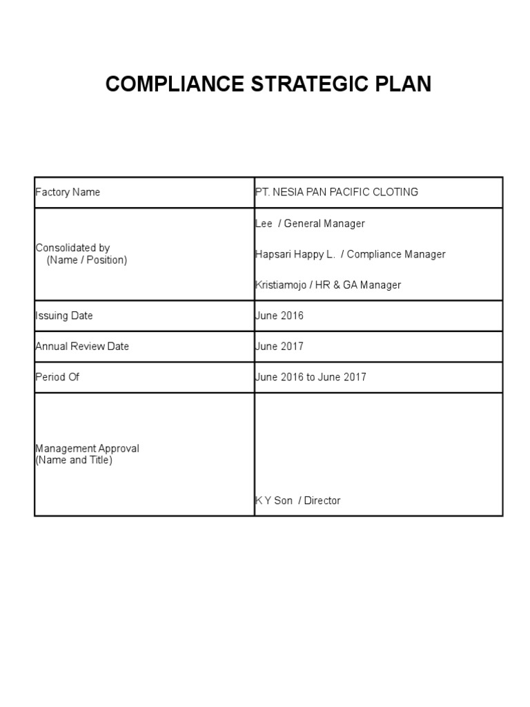 3 Years Plan General | PDF | Human Resource Management | Labour