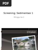 Desain dan Jenis Bangunan Intake | PDF