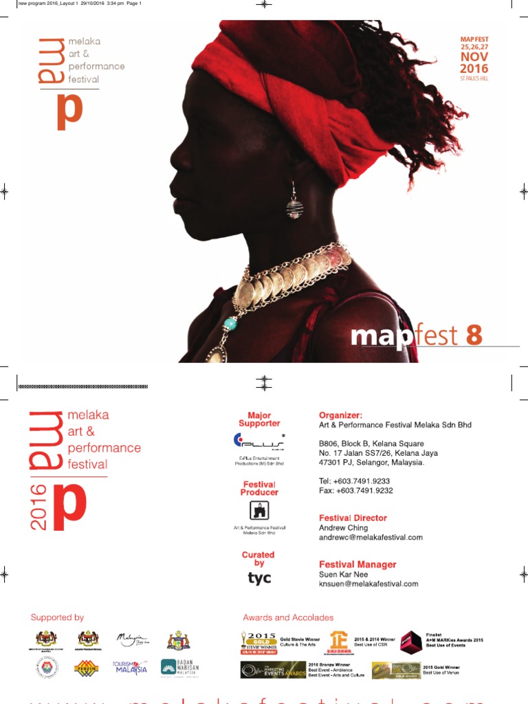 Mapfest 2016 Booklet | PDF | Dances | Jakarta