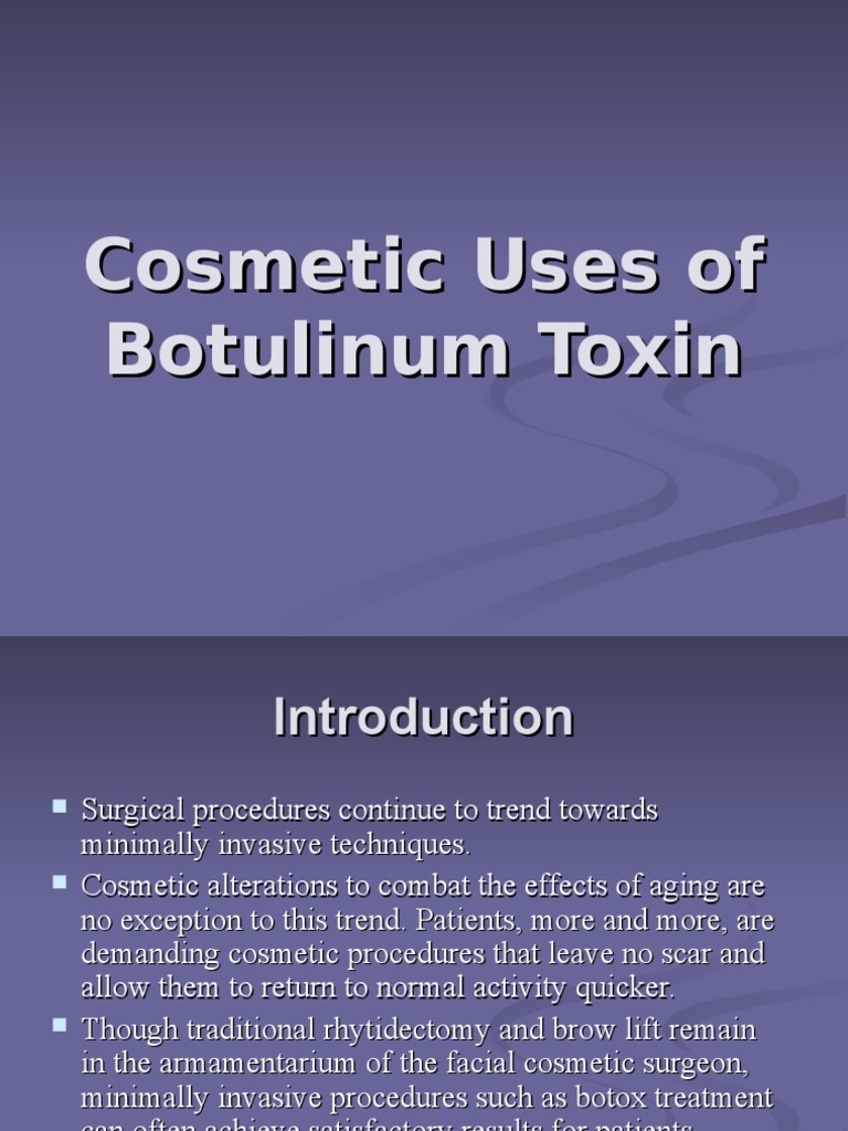 Botox | PDF | Chemical Synapse | Botulinum Toxin