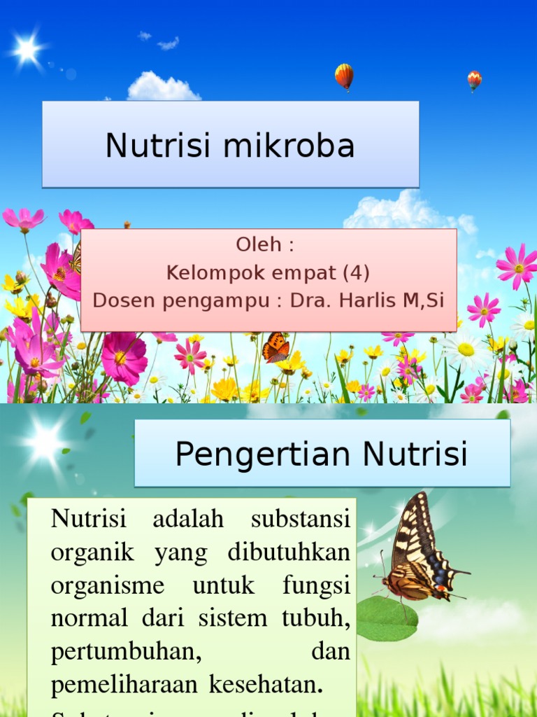 Nutrisi Mikroba | PDF