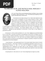 Josefa Rizal Mercado y Alonso Realonda | PDF