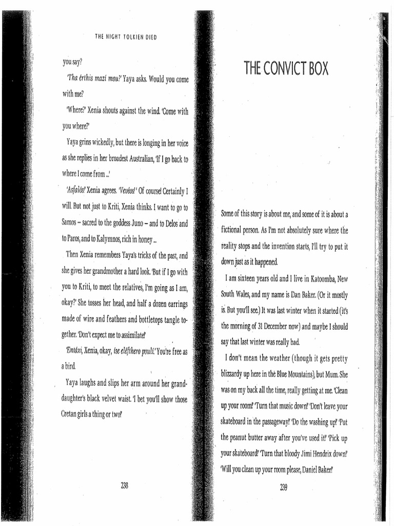 The Convict Box - 201610261445 | PDF