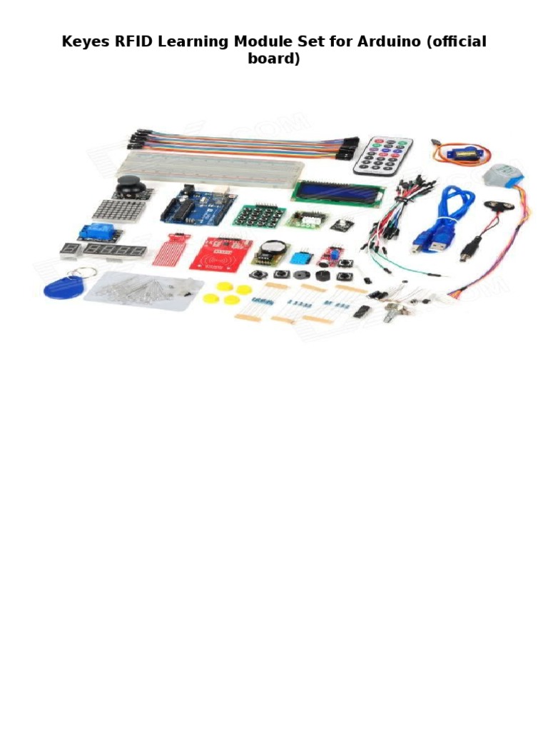 Arduino - Keyes RFID - Description | PDF