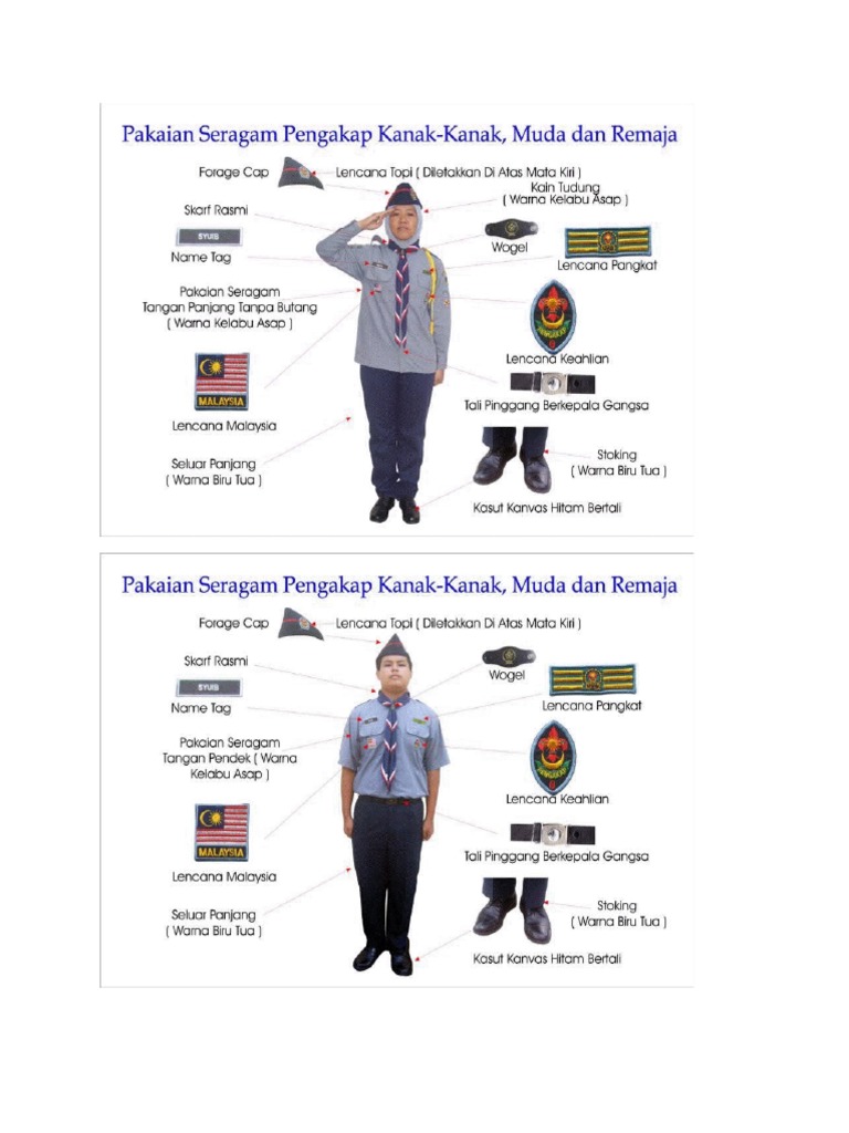 Baju Uniform Pengakap | PDF