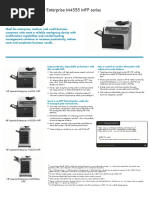 HP COLOR LJ E X57945dn Datasheet | PDF | Image Scanner | Fax