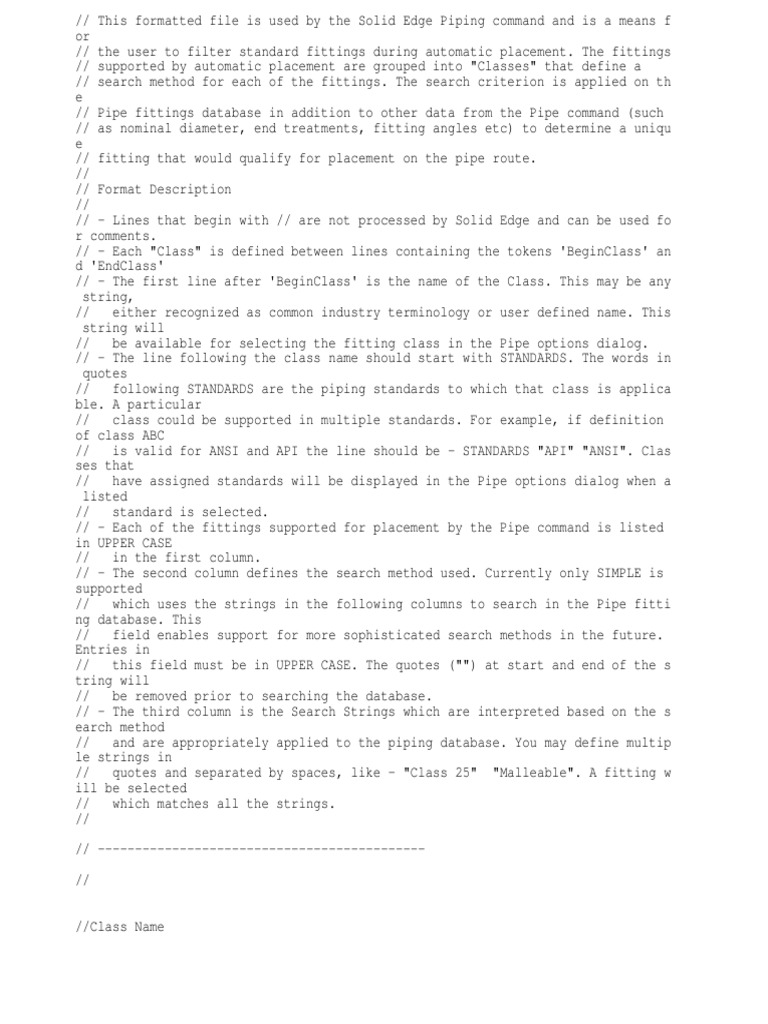 Pipe Class | PDF | Pipe (Fluid Conveyance) | Stainless Steel