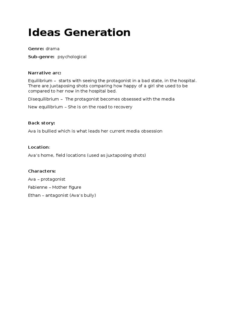 Ideas Generation | PDF