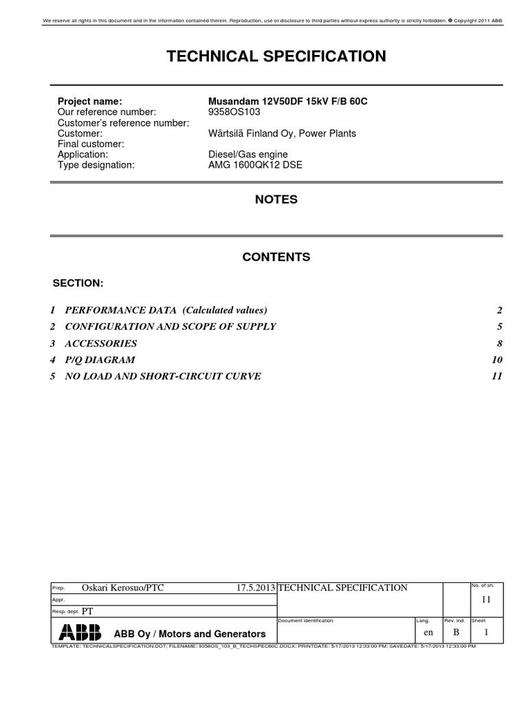 Gen 12MW PDF | PDF | Transformer | Electric Generator