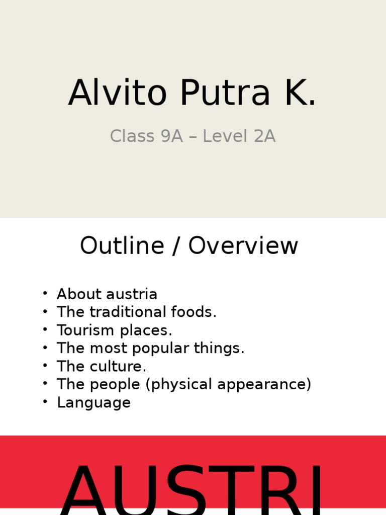 Alvito Putra K.: Class 9A - Level 2A | PDF