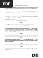 Zapisnik o Primopredaji Nekretnine | PDF