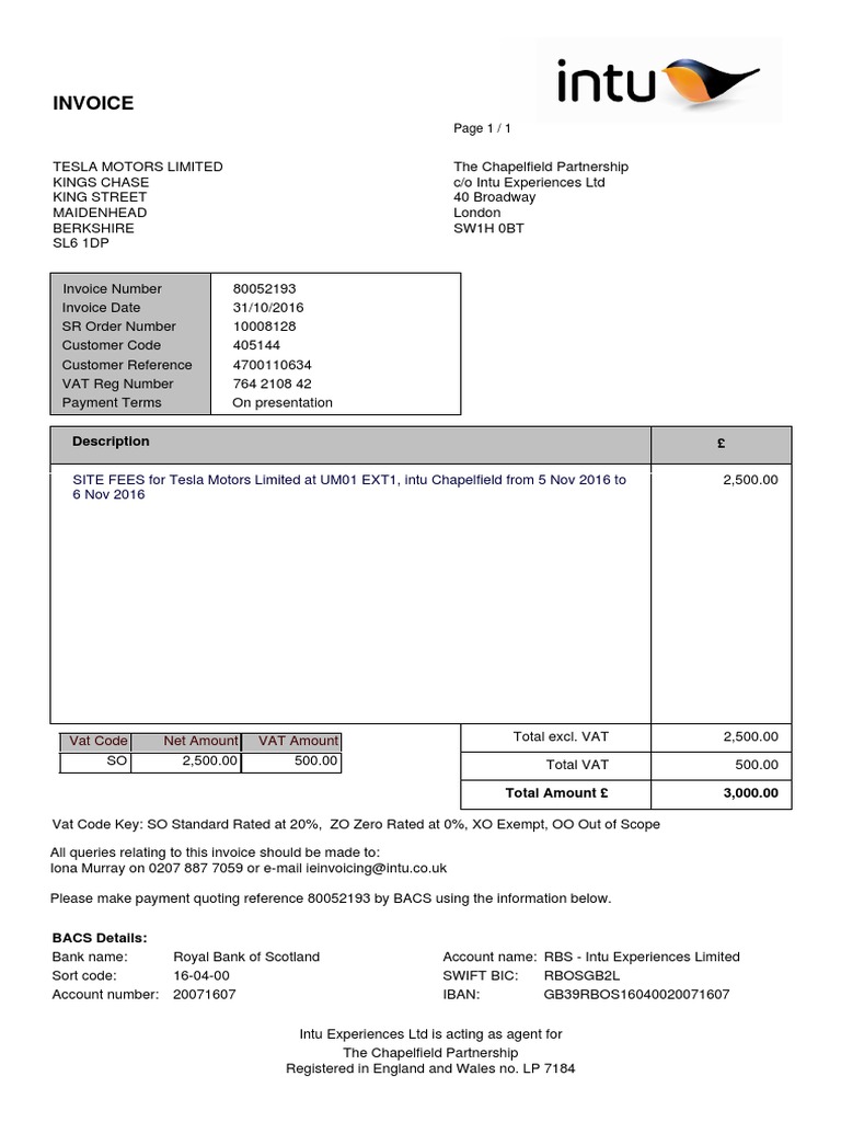 IE Invoice 405144 - 80052193 PDF | PDF