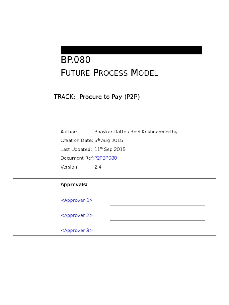 Future Procure to Pay Processes at Fortinet | PDF | Invoice | Procurement