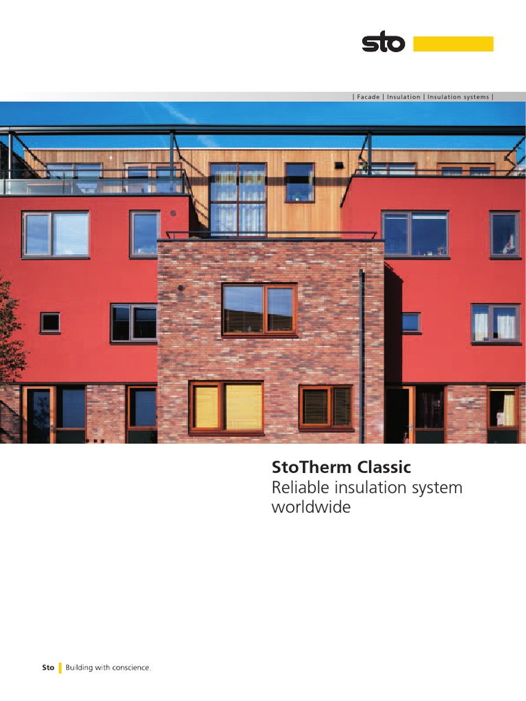 Sto Therm Classic Brochure | PDF | Masonry | Building Insulation