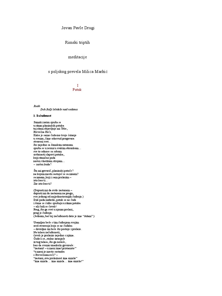 Rimski Triptih | PDF