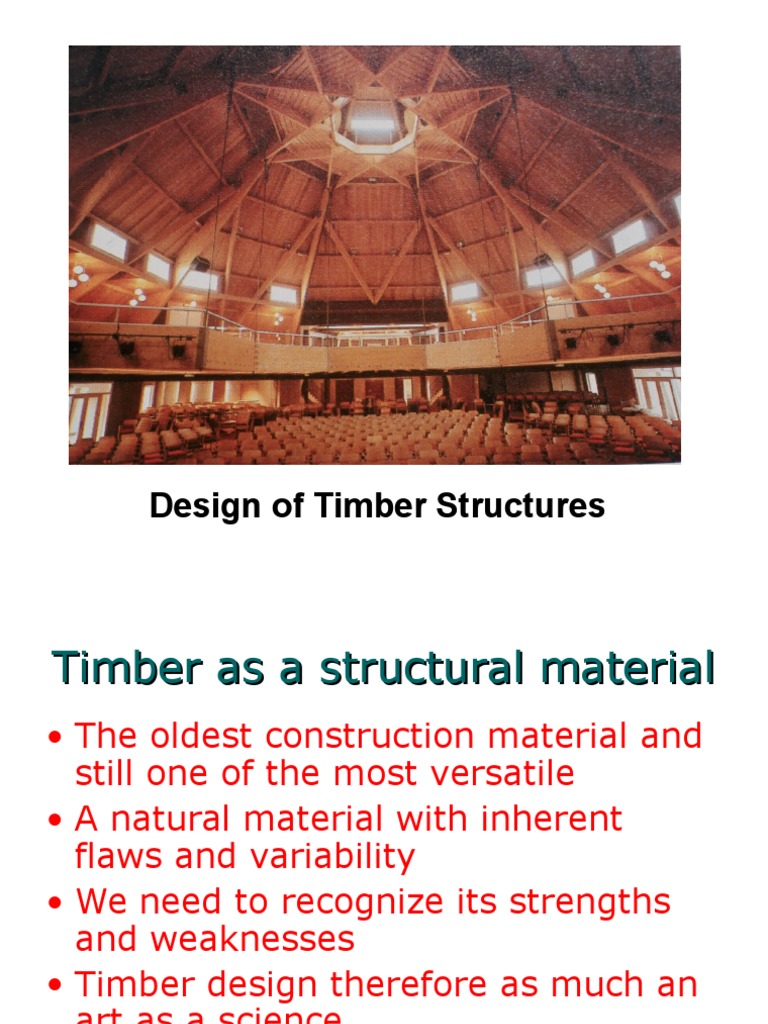 Introduction to Timber Design | Lumber | Strength Of Materials