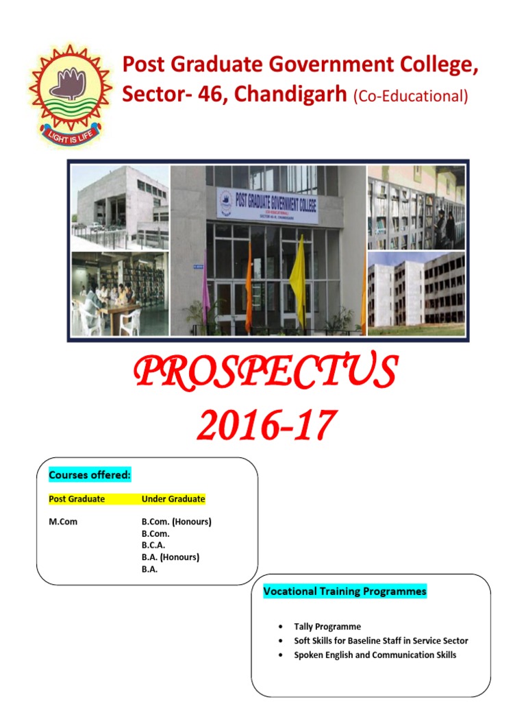 Prospectus PDF | PDF | University And College Admission | Political Science