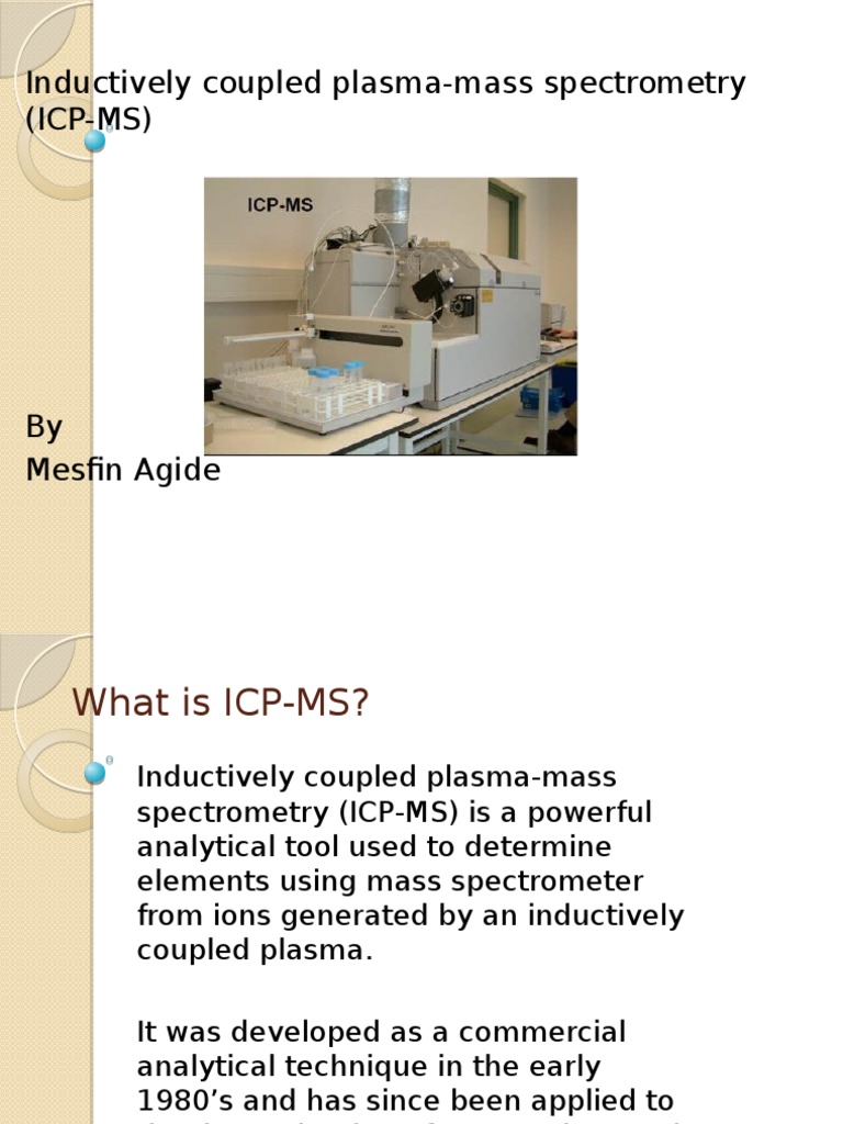 What Is ICP-MS | PDF | Instrumental Analysis | Chemistry