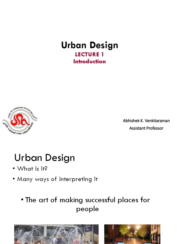 Introduction to Urban Design Concepts | PDF | Urban Design | Urban Planning