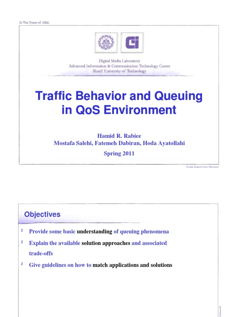 MMN - Lec10 QoS Traffic Engineering | PDF | Quality Of Service ...