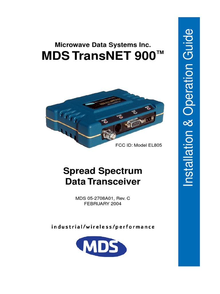 Mds Transnet | PDF | Antenna (Radio) | Radio