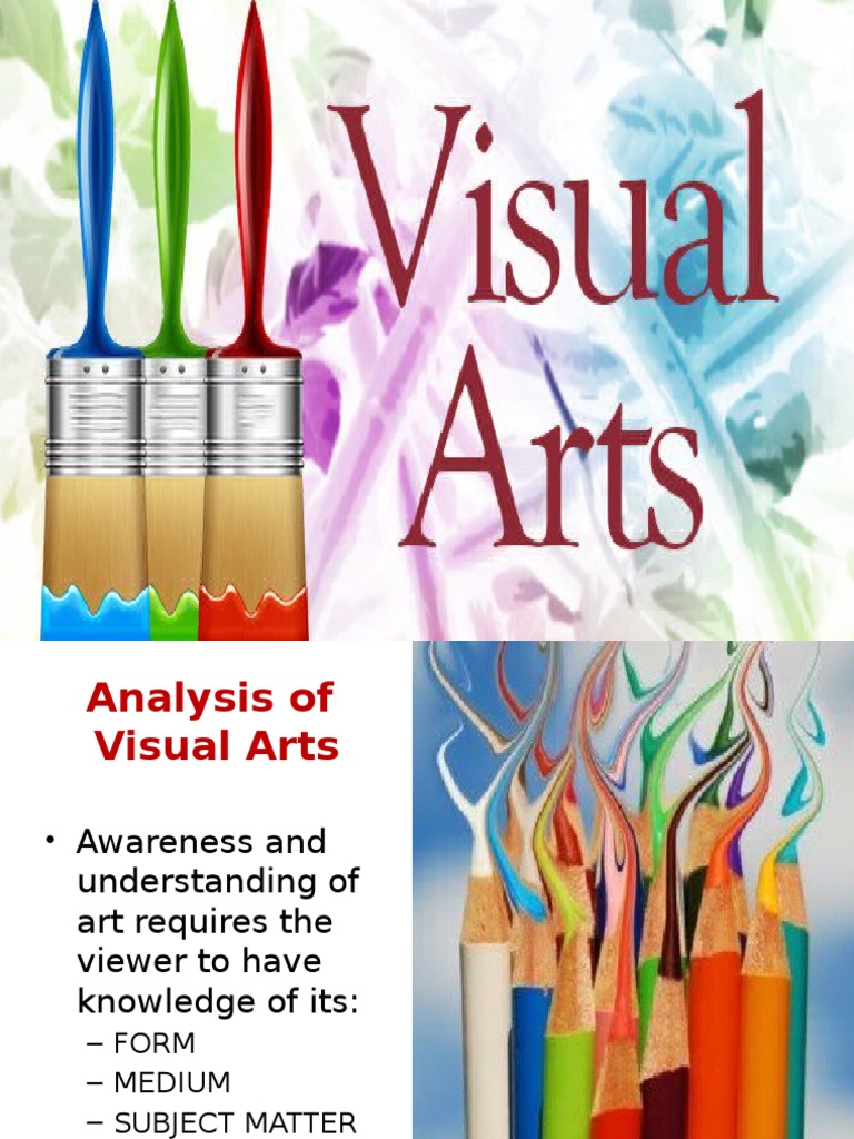 Analysis Of Visual Arts Pdf Acrylic Paint Paintings