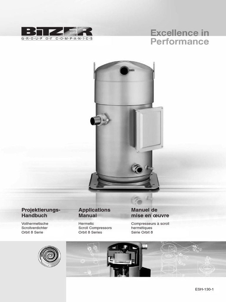 Hermetic Scroll Compressors BITZER ORBIT 8 Series_ESH-130-1 ...
