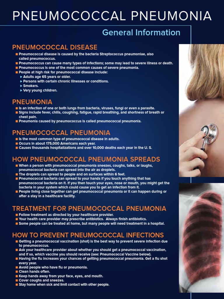 Pneumonia Factsheet | PDF | Pneumonia | Vaccines