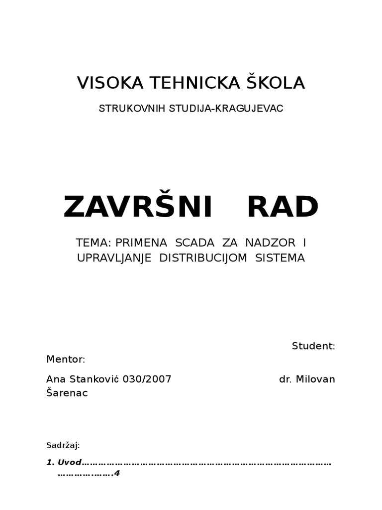 Diplomski Rad | PDF