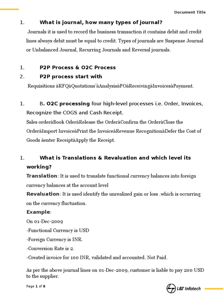 What Is Journal, How Many Types of Journal? | PDF | Debits And Credits ...