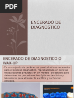 Encerado de Diagnostico | PDF | Ramas de Odontología | Odontología