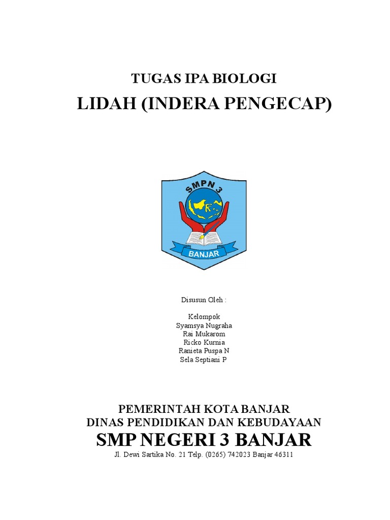Struktur dan Fungsi Indera Pengecap Lidah | PDF | Kesehatan Holistik ...