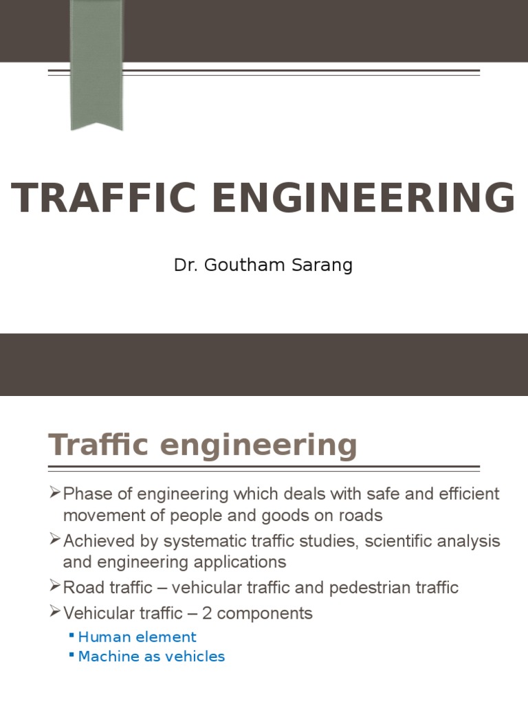 Traffic Engineering | PDF | Traffic | Percentile