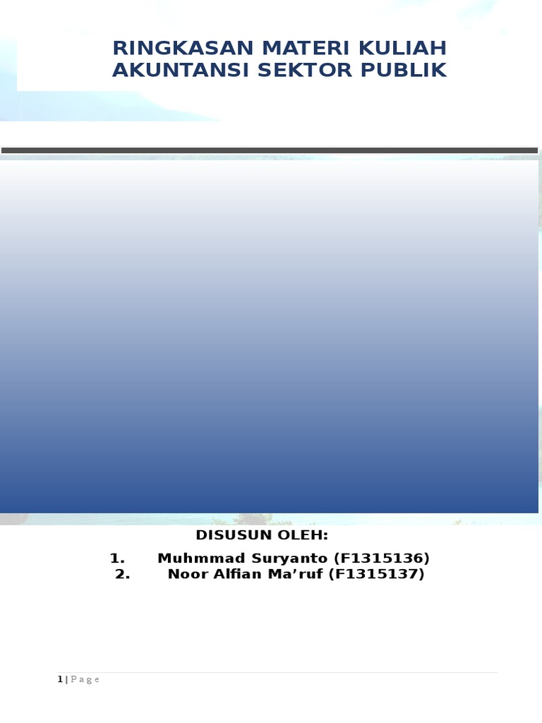 RMK ASP Proses Audit Kinerja | PDF