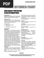 Sika Bitumen 60 | PDF | Asphalt | Concrete