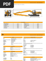 JCB 3DX Specifications Sheet | PDF | Loader (Equipment) | Transmission (Mechanics)