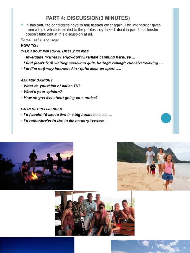 Part 4 Speaking | PDF