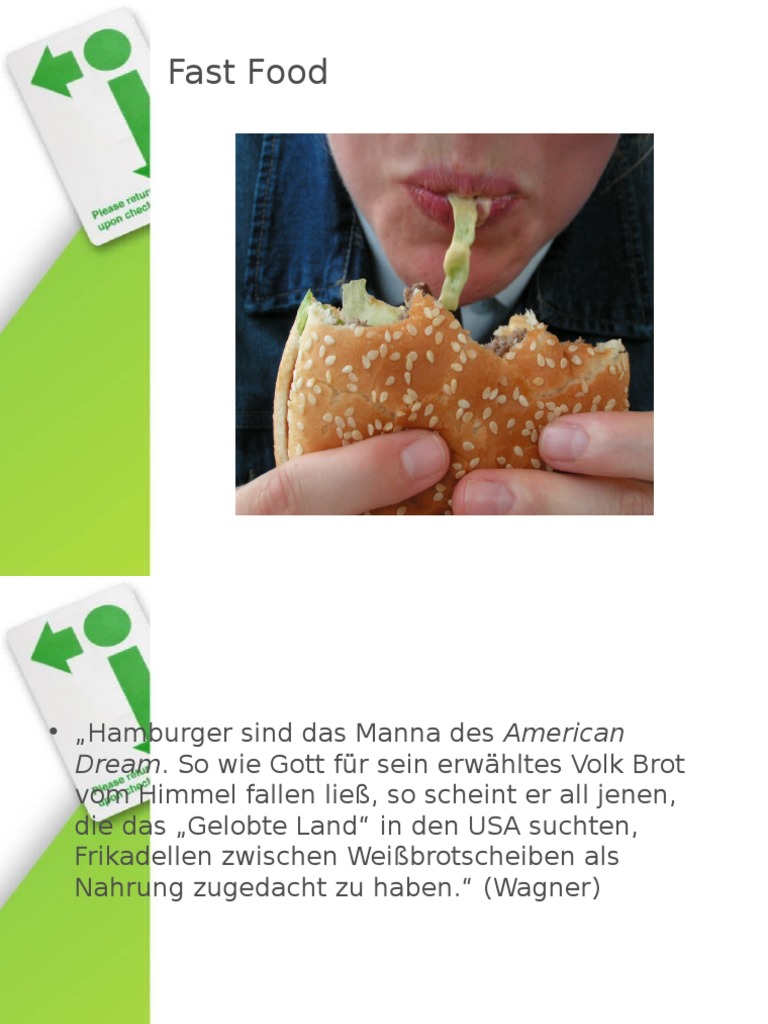 Fast Food | PDF | Fast Food | Hamburgers