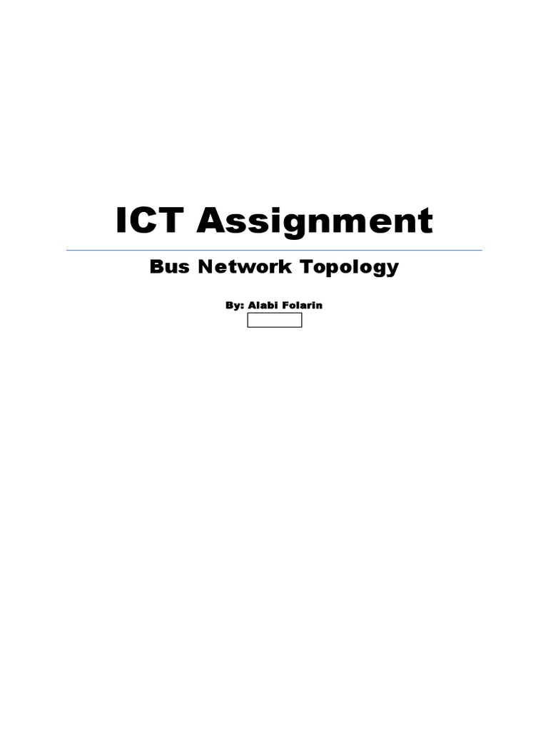 ICT Assignment | PDF