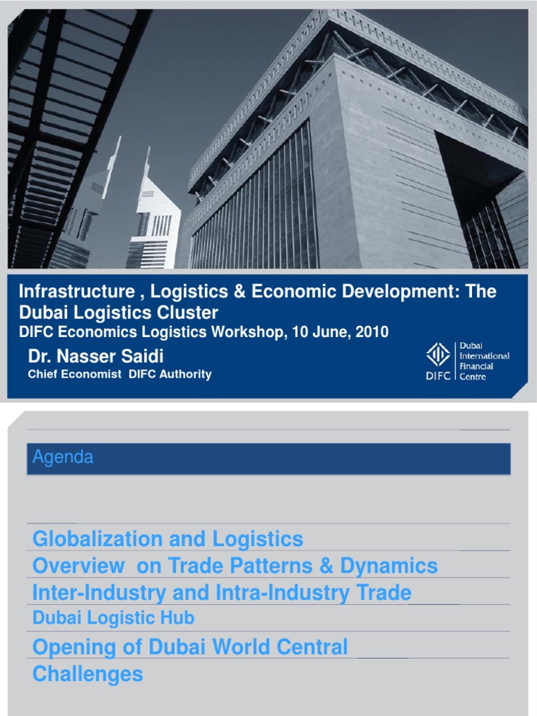 Infrastructure Logistics Economic Development The Dubai Logistics ...