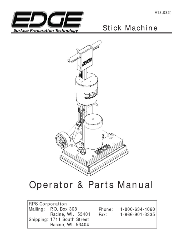 Edge Operator Manual Parts | PDF | Engines | Efficiency